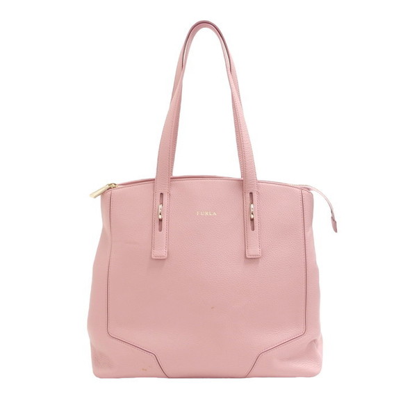 Furla | Bags | Furla Perla Leather Tote Bag Pink | Poshmark